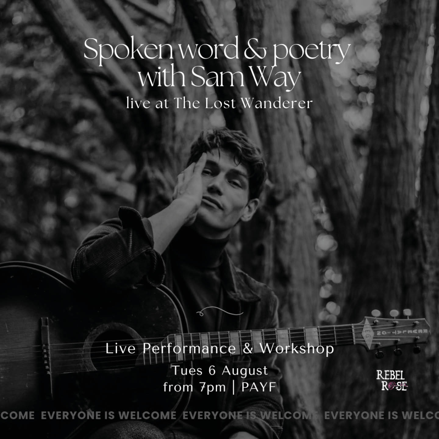 Spoken Word & Poetry with Sam Way - The Lost Wanderer | What's On ...