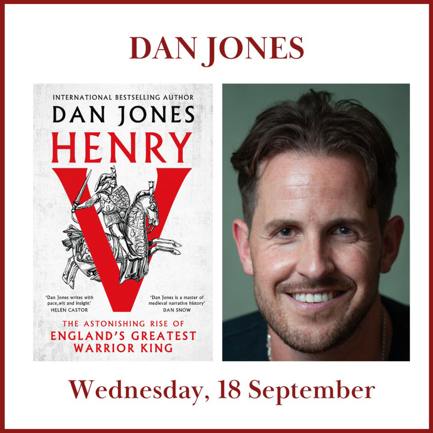 Book Talk with Dan Jones - Alnwick Castle | What's On | High Life North | Look Good, Feel Good ...