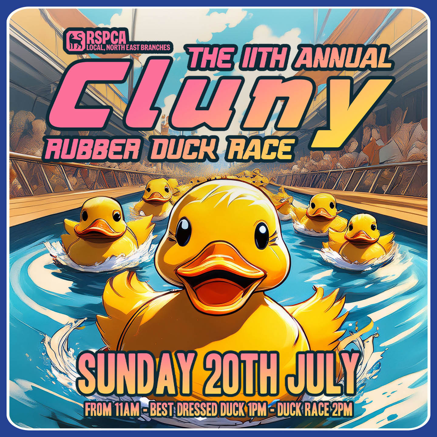 The 11th Annual Cluny Duck Race - The Cluny | What's On | High Life ...