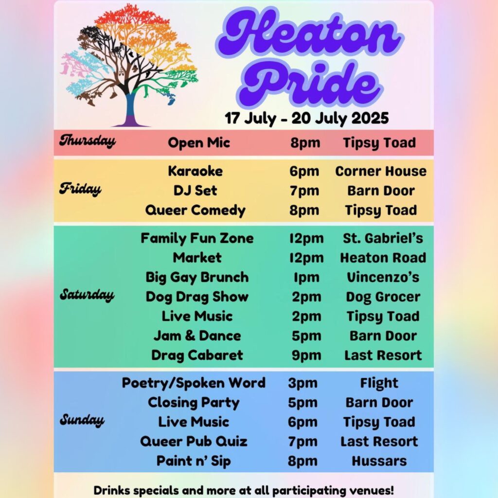 20 fun things to do this weekend - Pride Edition | High Life North ...